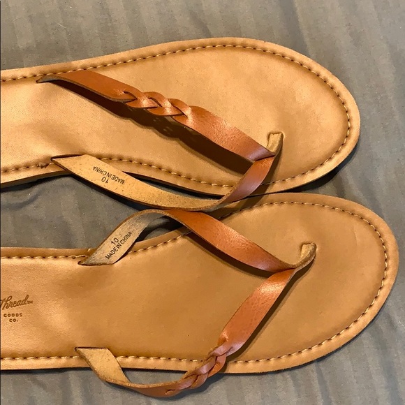 Universal Thread | Shoes | Universal Thread Goods Co Tan Sandals | Poshmark